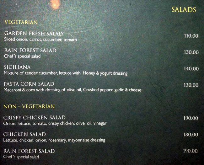 Rain Forest Menu, Menu for Rain Forest, Adyar, Chennai - Zomato