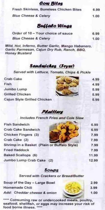 Menu at Georgetown Deli & Beer pub & bar, Wilkes-Barre Township