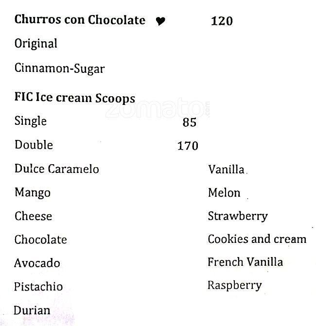 Menu at Wicked Dogs restaurant, Parañaque