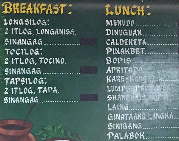 Menu at Aling Mary's Filipino Store & Bakery - Vancouver, Vancouver