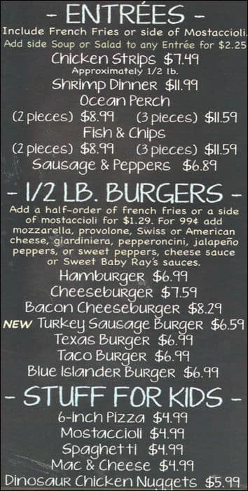 Menu at Beggars Pizza pizzeria, Orland Park, W 143rd St