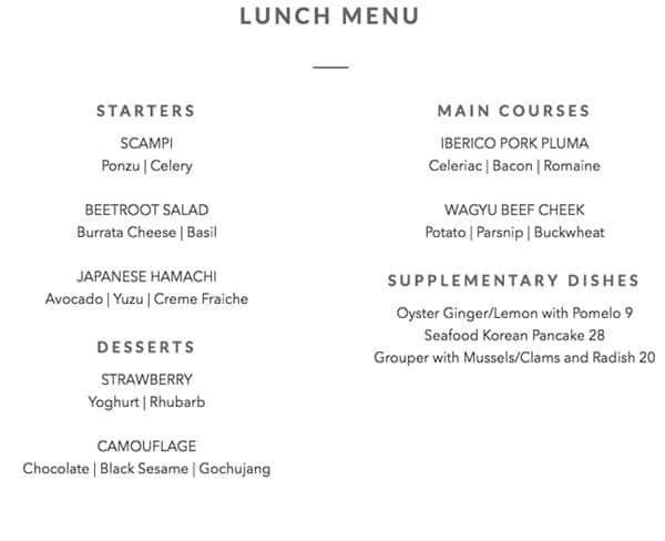 Meta Restaurant Menu, Menu for Meta Restaurant, Outram, Singapore ...