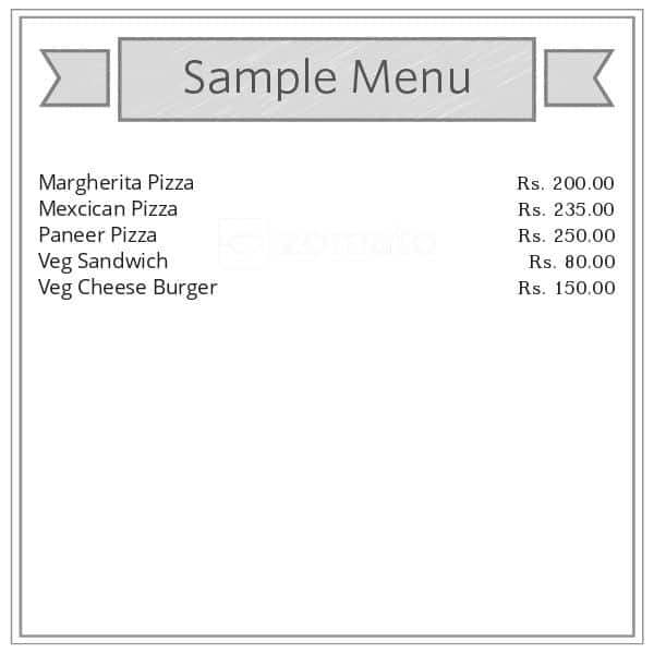 Menu of Cafe Lava, Mira Road, Mumbai