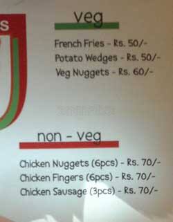 Menu at Momo Station, Mumbai, Near Mc Donald's