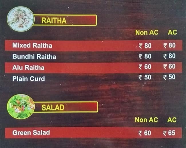 Menu at Mr. Chef, Bengaluru, 1st Block