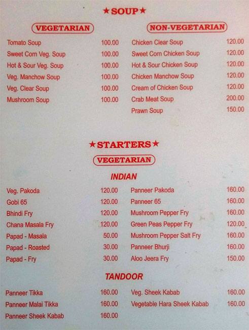 Hot Kitchen Menu, Menu for Hot Kitchen, Injambakkam, Chennai - Zomato