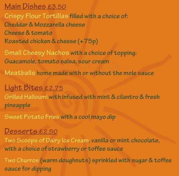 Menu at Bodega pub & bar, Birmingham