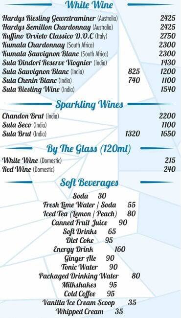 Menu at Frozen Monkey, Pune, Level 1