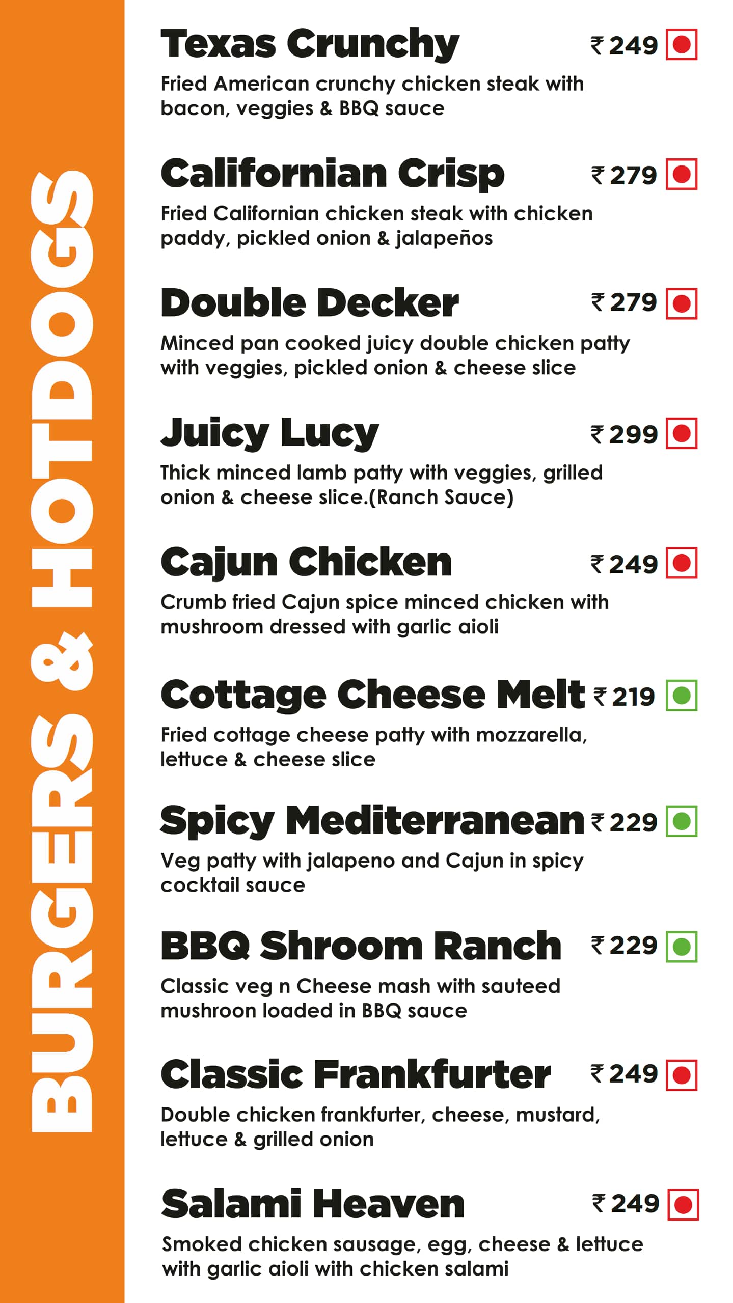 Big Jack's Menu, Menu for Big Jack's, DLF Phase 4, Gurgaon - Zomato