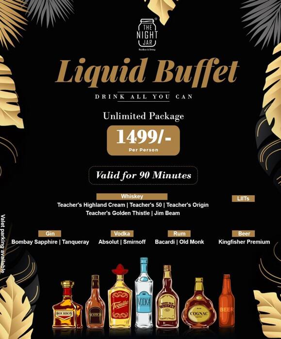 The Night Jar Menu, Menu for The Night Jar, MI Road, Jaipur - Zomato
