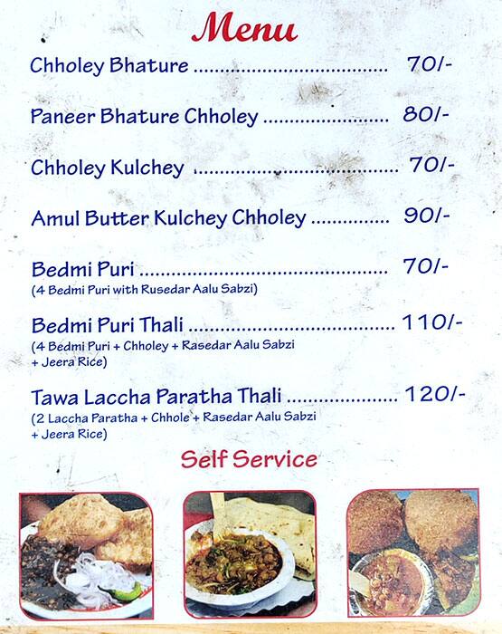 Menu of Delicious Dilli, Goregaon West, Mumbai