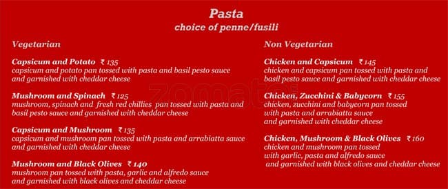 Menu at Big Slice, Bengaluru, No. 17/1
