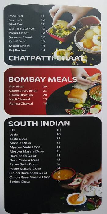 Bombay Chowpatty Menu, Menu for Bombay Chowpatty, Mankhool, Dubai - Zomato
