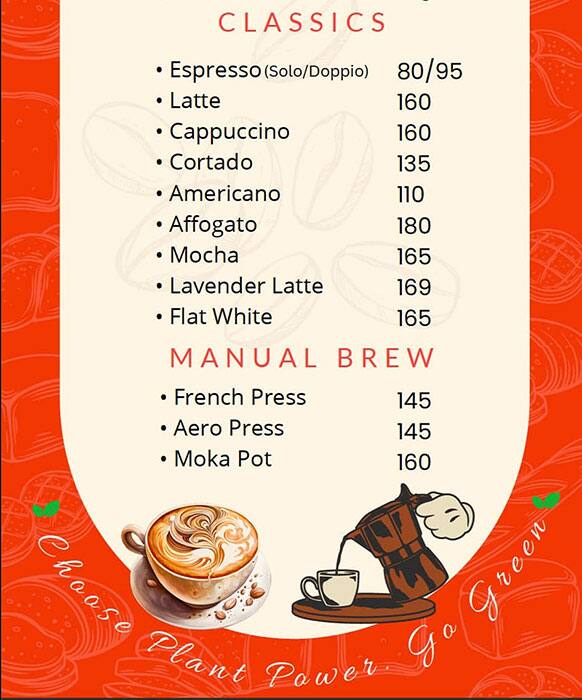 Menu of Maxburn Cafe, Koramangala 4th Block, Bangalore