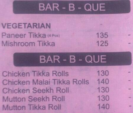 Menu at Jwala Juice Corner, New Delhi, 1/2