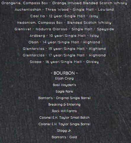 Menu at Boxcar Social (Summerhill) pub & bar, Toronto, Yonge St