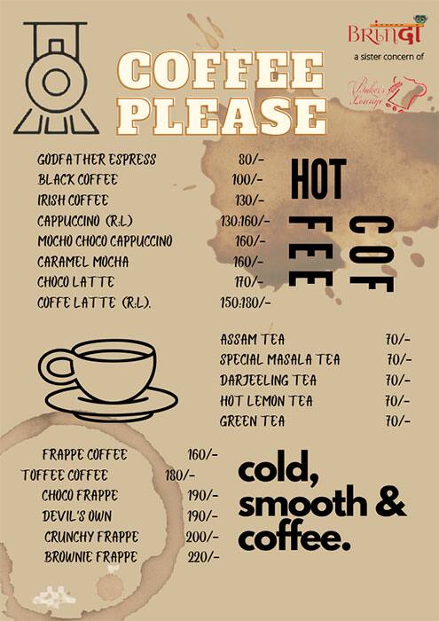 Menu at The Platform Restaurant, Panchkula