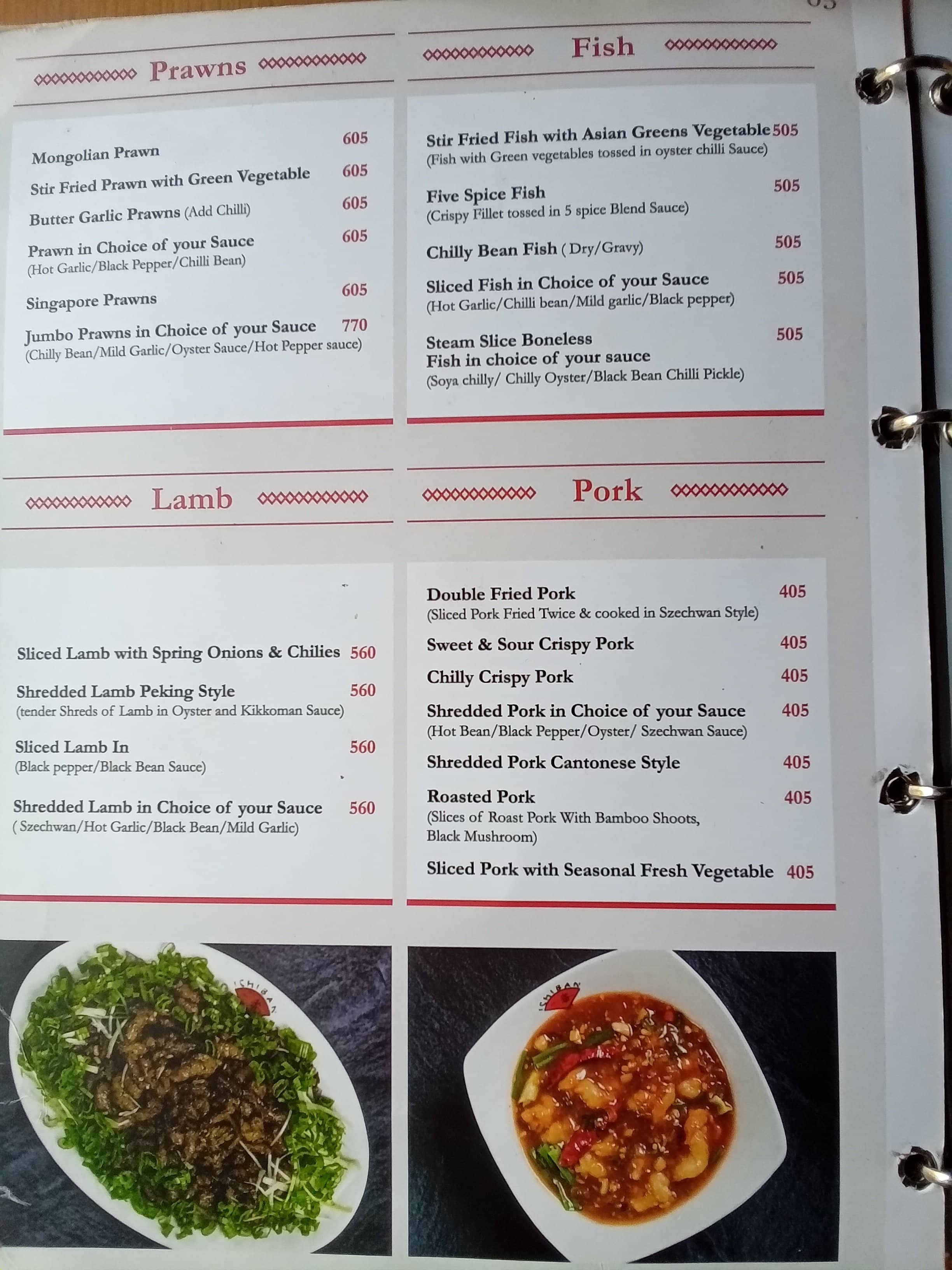 Menu at Ichiban Pandara Road, New Delhi