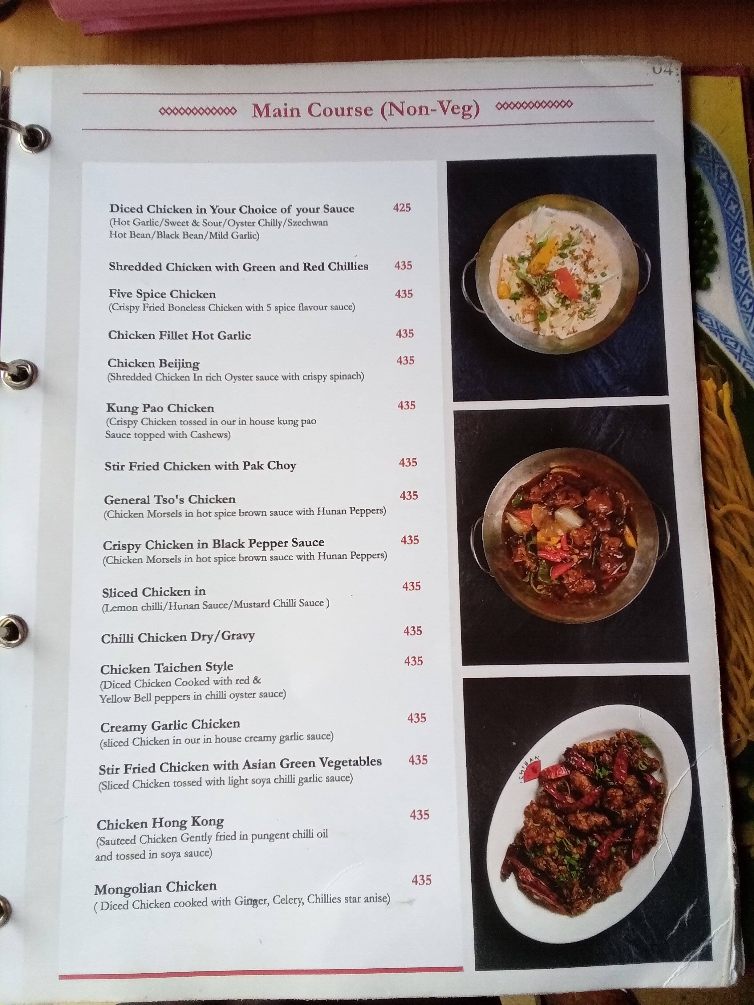 Menu at Ichiban Pandara Road, New Delhi