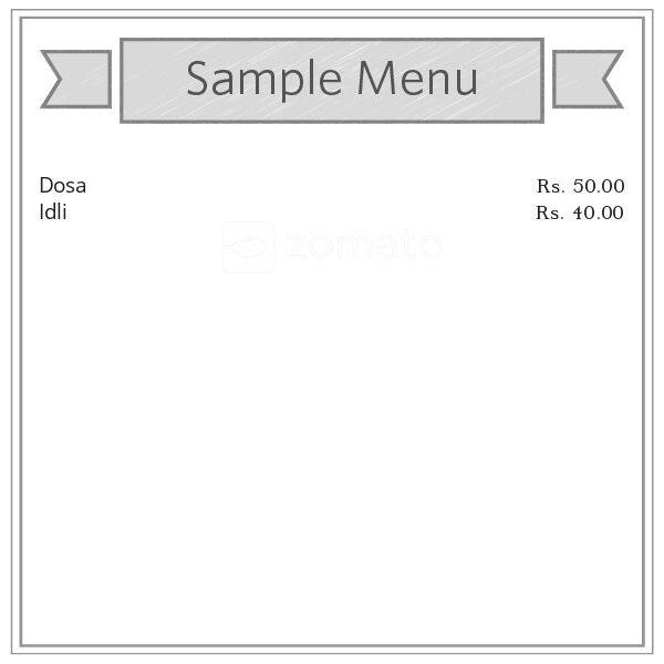 Menu of Tamil Foods, Sector 14, Dwarka, New Delhi