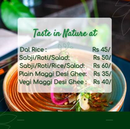 Menu of Orgo Food, Alpha 2, Greater Noida
