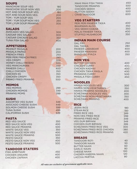 Menu At Club Titos Baga menu-at-club-titos-baga