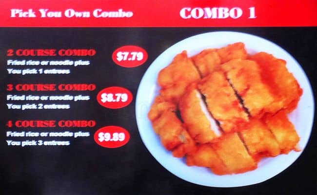 Menu at Hang Lee Wok restaurant, Delta, 120 St #53
