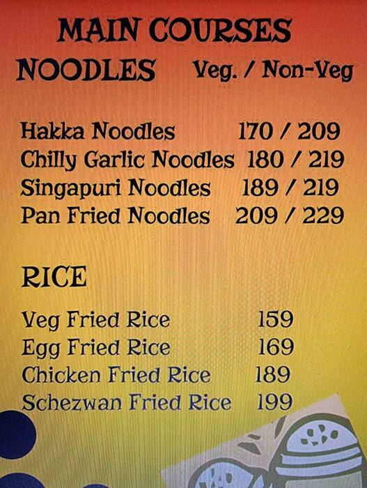 Menu at Salt 7 Cafe, New Delhi