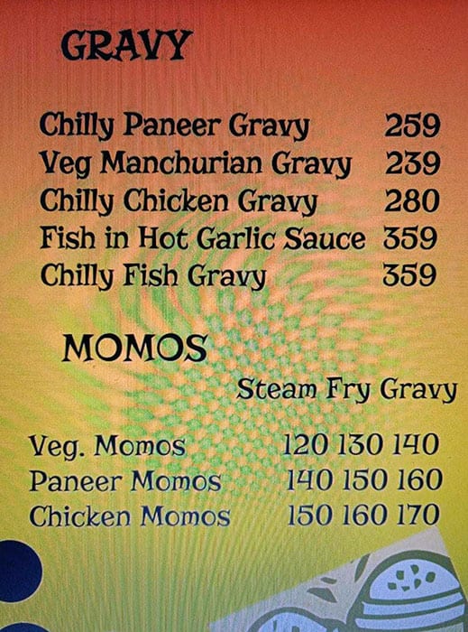 Menu at Salt 7 Cafe, New Delhi