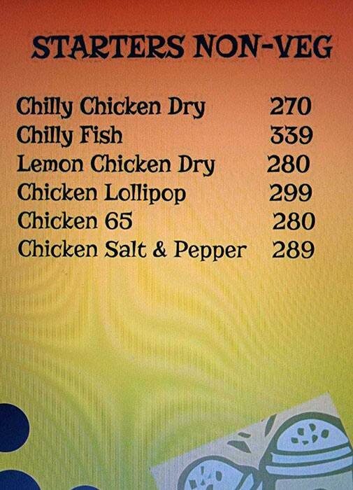 Menu at Salt 7 Cafe, New Delhi