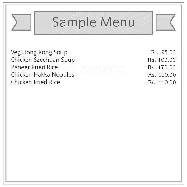 Menu of Sai Kripa, Nalasopara, Mumbai