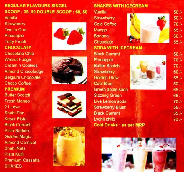 Menu at Youth Cafe, Noida, H9W7+RXG