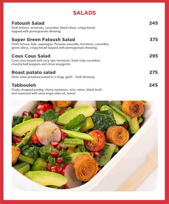 Menu at Layla's Shawarma and Middle Eastern Kitchen, New Delhi, 27-L