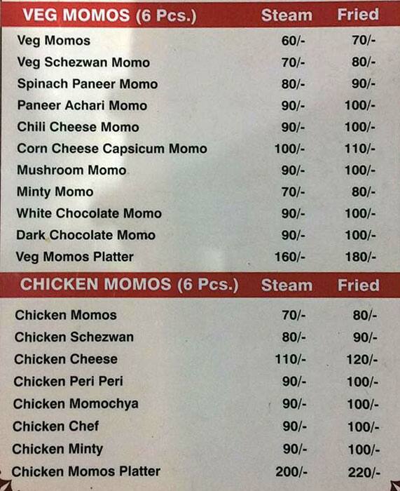 Menu of Buon Appetito, Chembur, Mumbai