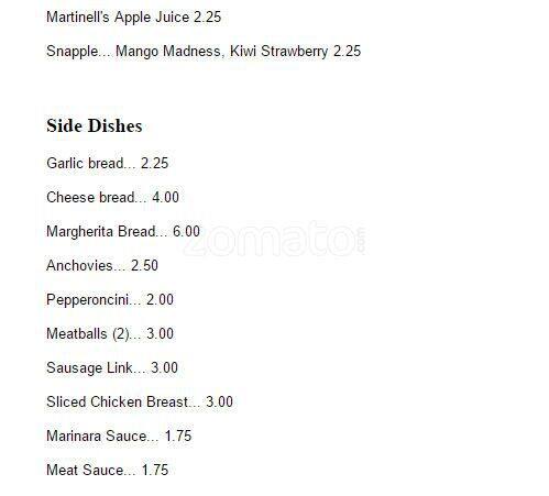 Menu at Olympia Pizza & Spaghetti House II pizzeria, Seattle, Interlake ...