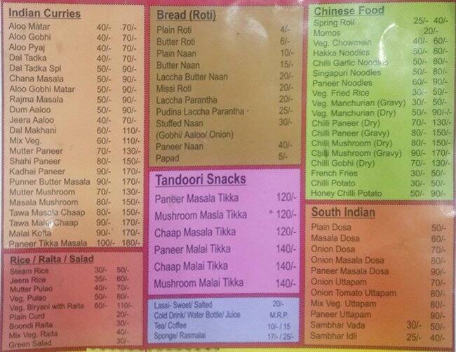 Aggarwal Sweets Center Menu, Menu for Aggarwal Sweets Center, Palam ...