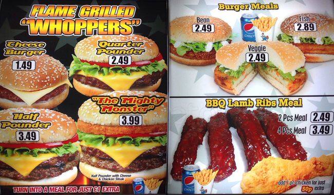 Menu at Mighty Chicken & Ribs BBQ, London, 121 Hertford Road
