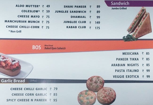 Menu at Chatkazz, Ahmedabad, 2GQJ+WHJ