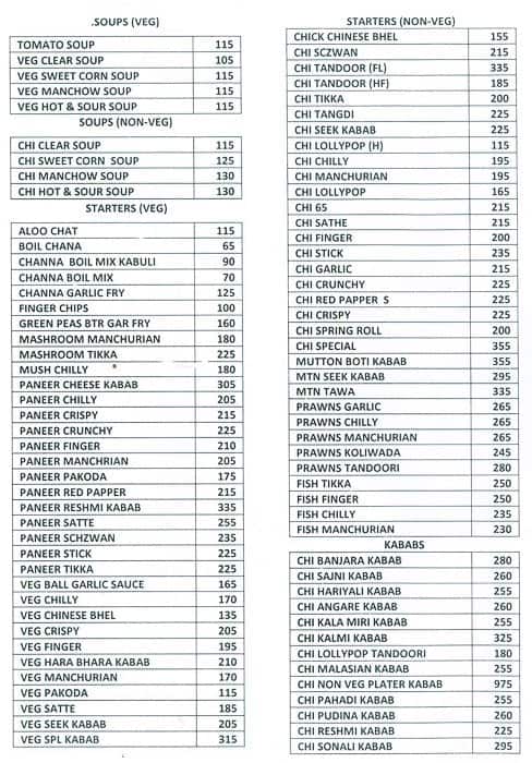 Janata Lunch Home Menu, Menu for Janata Lunch Home, Pali Hill, Bandra ...