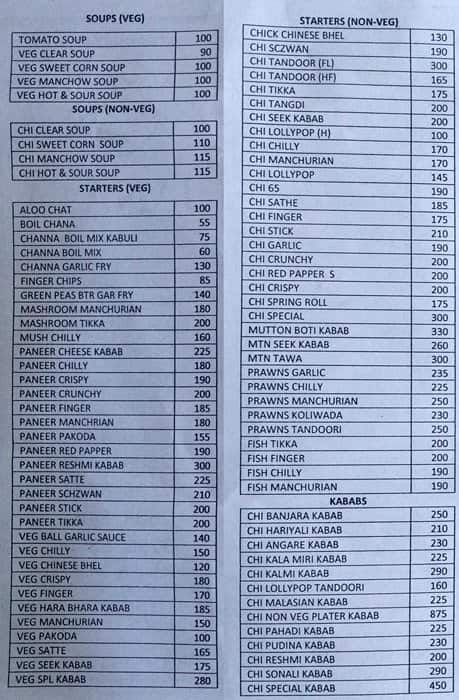 Janata Lunch Home Menu, Menu for Janata Lunch Home, Pali Hill, Bandra ...