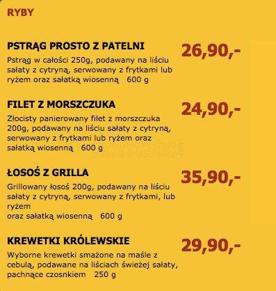 Menu at Restauracja Cleopatra restaurant, Lublin, Aleja Spółdzielczości ...