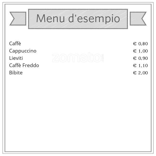 Menu at Metropolis Café cafe, Rome, Via Genazzano