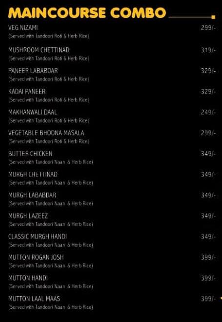 Menu at Swag Bar & Grill, Pune