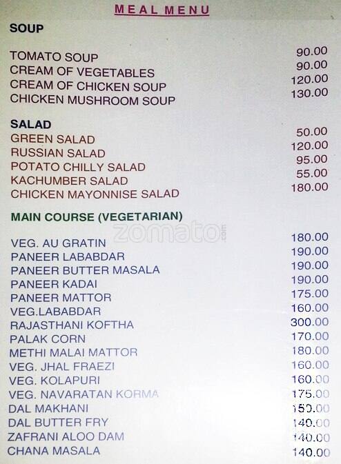 Menu at 777- Multicuisine Restaurant & Bar, Kolkata