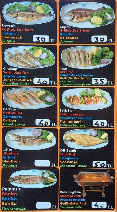 Neyzen Fish Restaurant Menü, Neyzen Fish Restaurant, Kumkapı, İstanbul ...