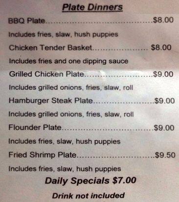 Menu at Two Trees Sports Bar & Grill, Denver