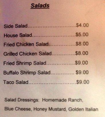 Menu at Two Trees Sports Bar & Grill, Denver