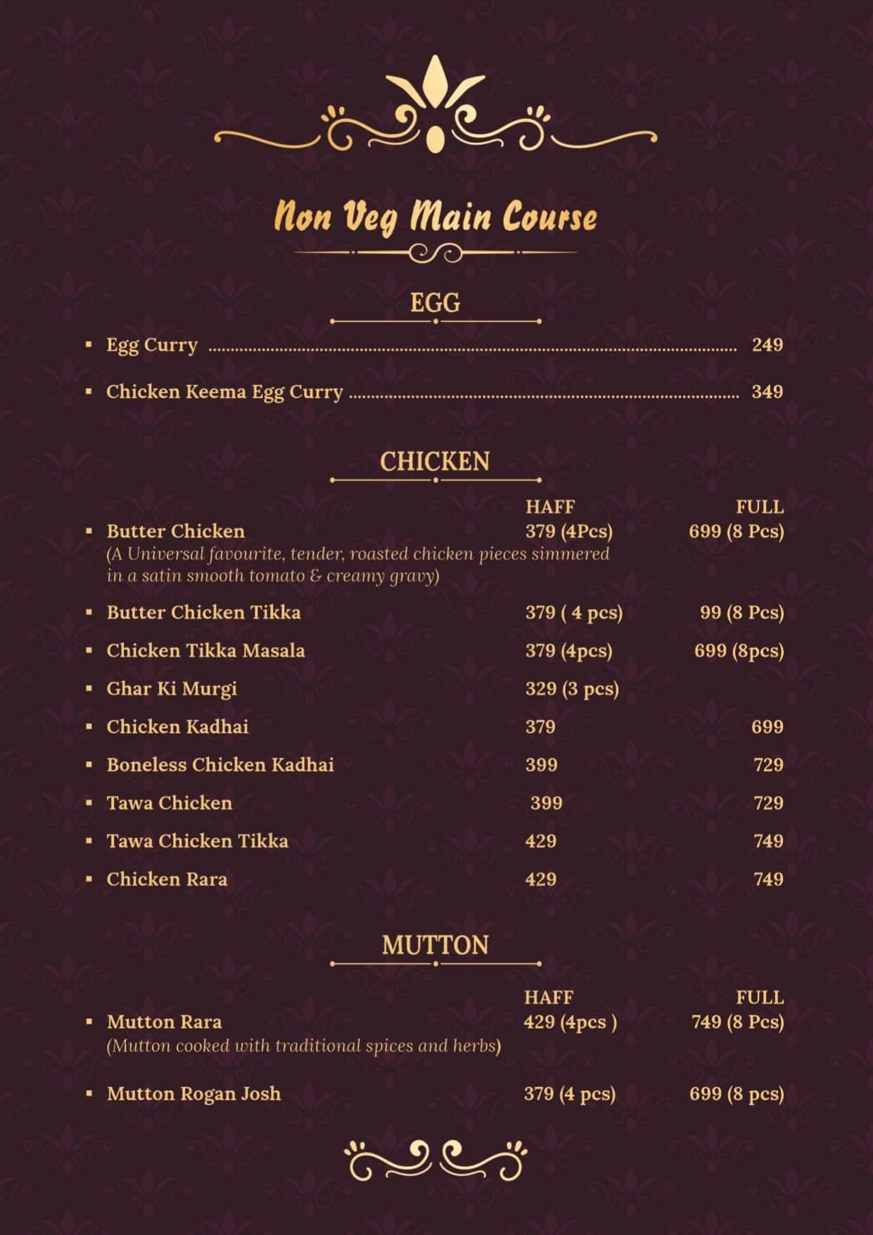 Menu at The FoodLoft, Rishikesh