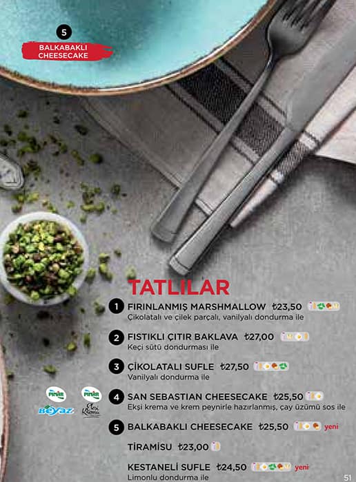 Menu at Big Chefs, Istanbul, Tarabya Mah. Yenikoy Caddesi No: 80