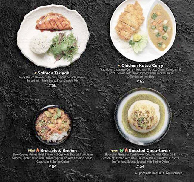 Carta del pub y bar Miyabi Sushi Difc, Dubai, Al Mustaqbal Street